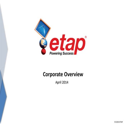 ETAP corporate overview | PDF
