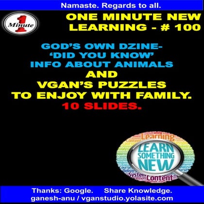 #100 - ONE MINUTE NEW LEARNING.pdf