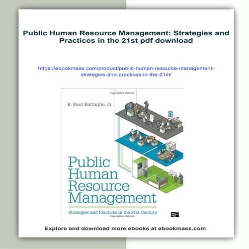 Public Human Resource Management: Strategies and Practices in the 21st ...