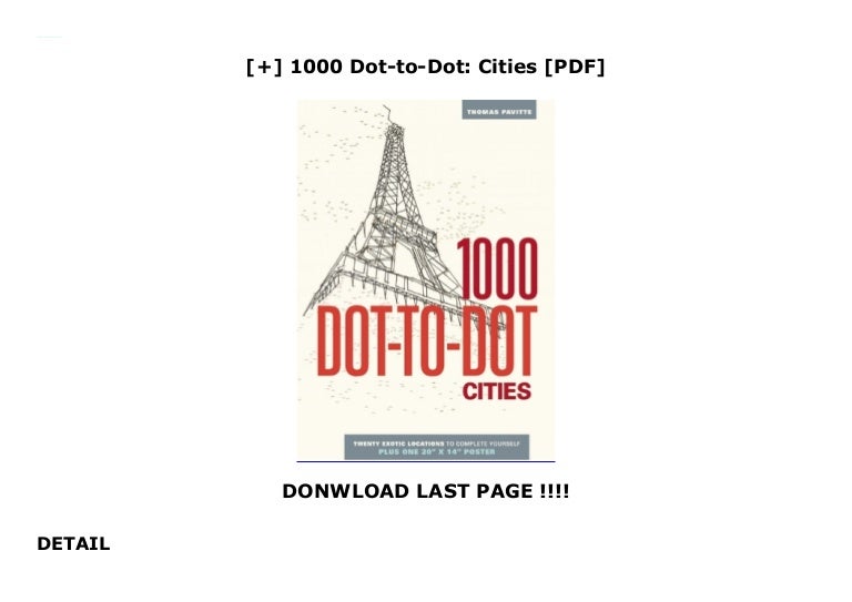 1000 Dot to Dot Cities PDF 1000-dot-to-dot-cities-pdf