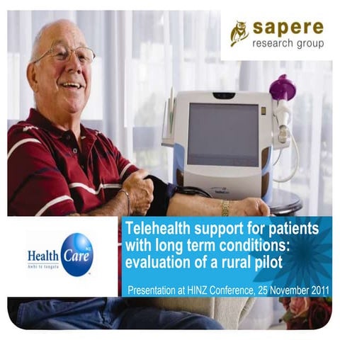 Telehealth Support for Patients with Long-term Conditions: Evaluation ...