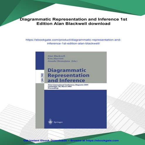 Diagrammatic Representation and Inference 1st Edition Alan Blackwell | PDF