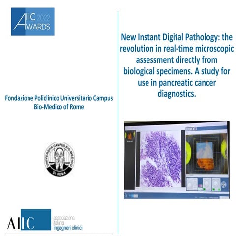 NEW INSTANT DIGITAL PATHOLOGY: THE REVOLUTION IN REAL-TIME MICROSCOPIC ...