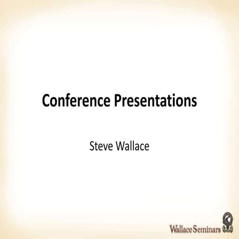 1000519_How to Present a Paper at an Academic Conference-1.ppt