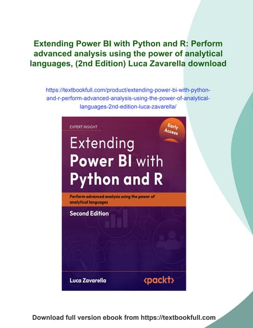 Extending Power Bi With Python And R Perform Advanced Analysis Using