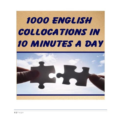 English collocations activities | PDF | Adoption and Fostering | Parenting