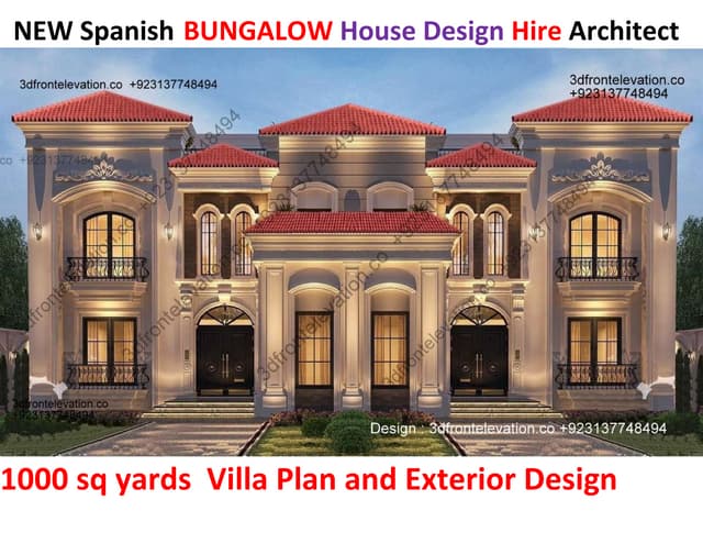 1000 sq yards Villa Plan and Exterior Design.pdf 1000 sq yards Villa Plan and Exterior Design.pdf