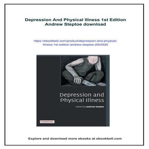 Depression And Physical Illness 1st Edition Andrew Steptoe | PDF