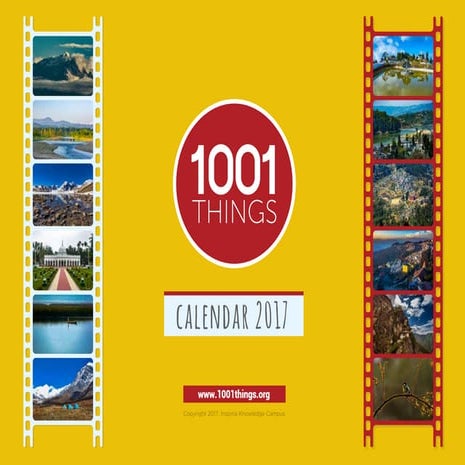 1001Things Digital Calendar 2017 | PPT