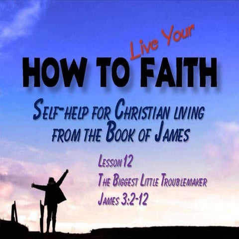 100228 How To Live Your Faith 12 The Biggest Little Troublemaker James ...