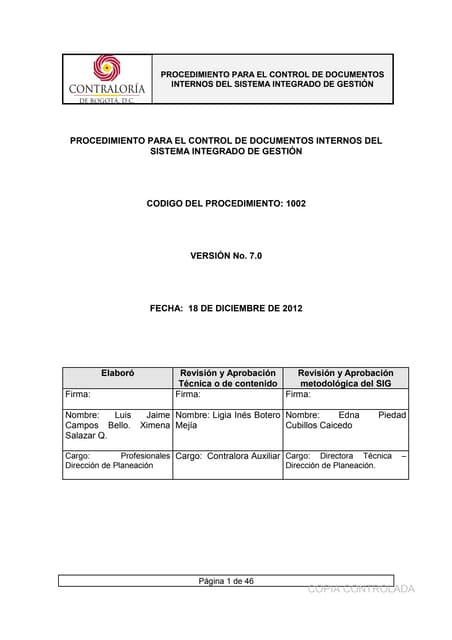 PROCEDIMIENTO PARA MATRIZ DE DOCUMENTOS.docx