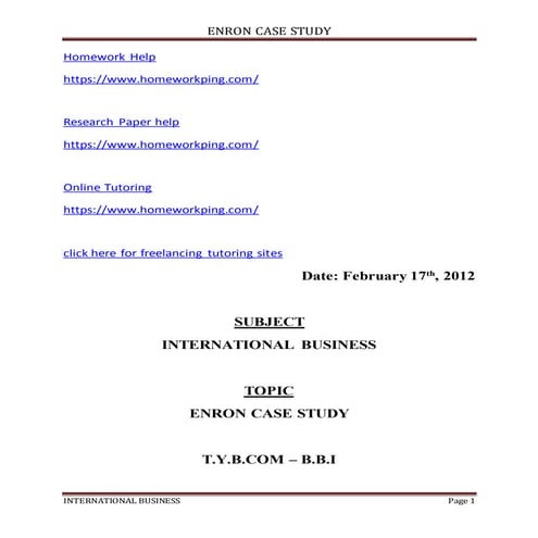 100486618 enron-case-study-1 | DOCX