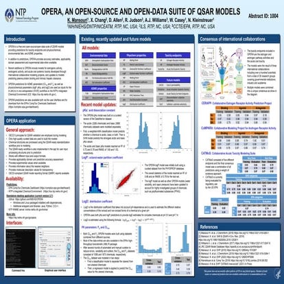 Opera An Open Source And Open Data Suite Of Qsar Models Ppt