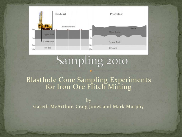 100510 mpm blasthole_sampling_experiments