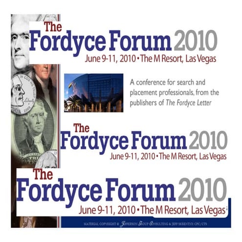 Fordyce Forum 2010 Final Photo & Slide Review | PDF