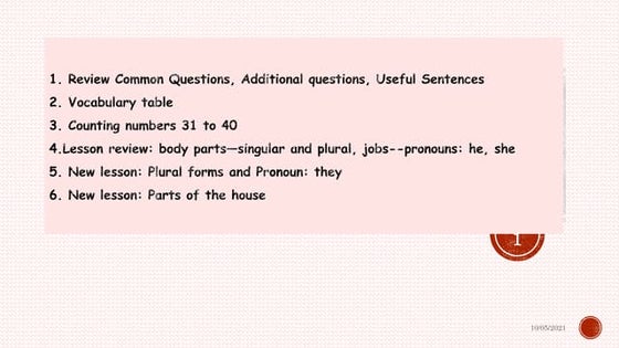 reading and writing lesson 1.pptxgjcvjkkbk | PPTX | Publishing Industry | Industries