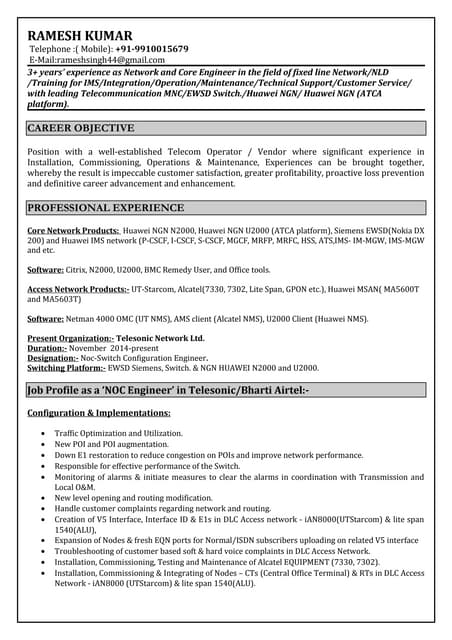 kamran cv updated | DOC