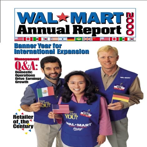wal mart store 2001Annual Report | PDF