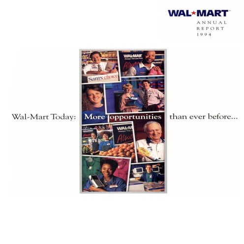 wal mart store 2001Annual Report | PDF
