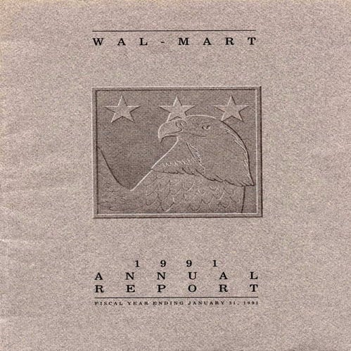 wal mart store1991Annual Report | PDF