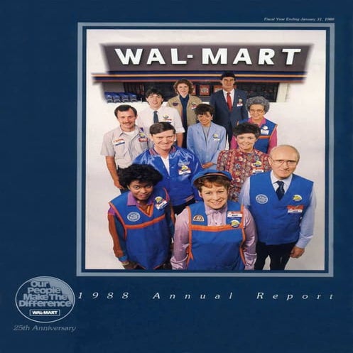 wal mart store1988Annual Report | PDF