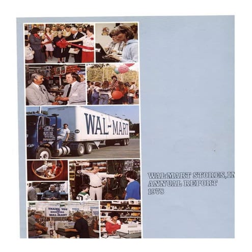 wal mart store1978Annual Report | PDF