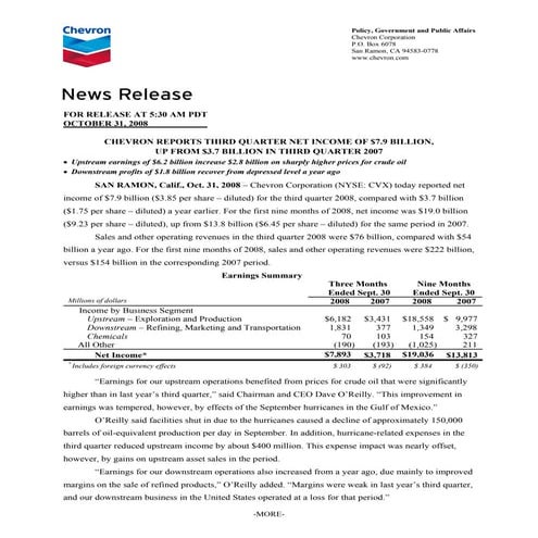 chevron Certificate of Incorporation | PDF