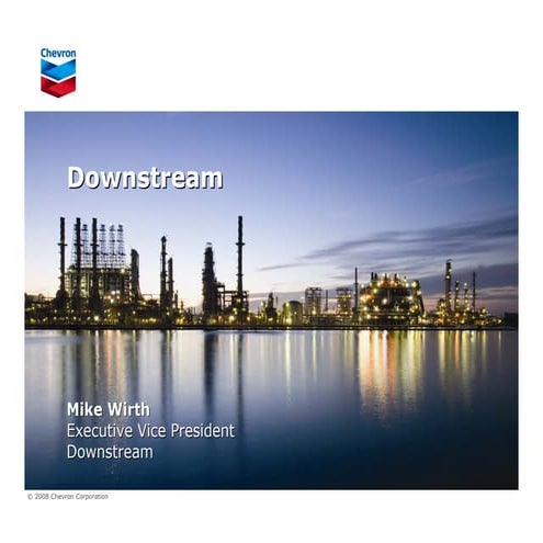 Chevron Downstream | PDF