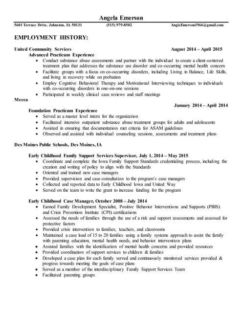 1 Copper Anna Resnik Resume 2016 | PDF