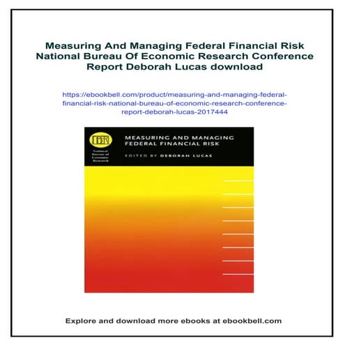 Measuring And Managing Federal Financial Risk National Bureau Of ...