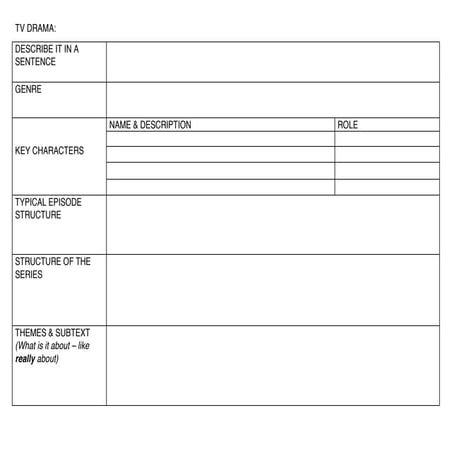 10088215 tv drama-worksheet | PPT
