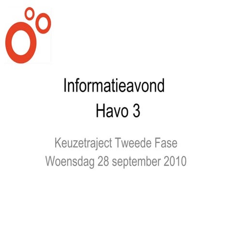 Infoavond ouders Sintermeertencollege 20012014 | PPT