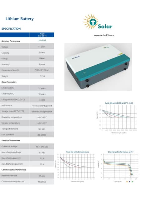 Narada 200 ah Data sheet | PDF | Consumer Electronics | Technology ...