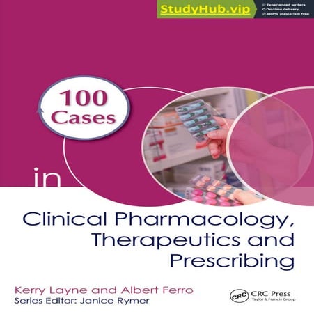 100 Cases In Clinical Pharmacology Therapeutics And Prescribing 1St ...