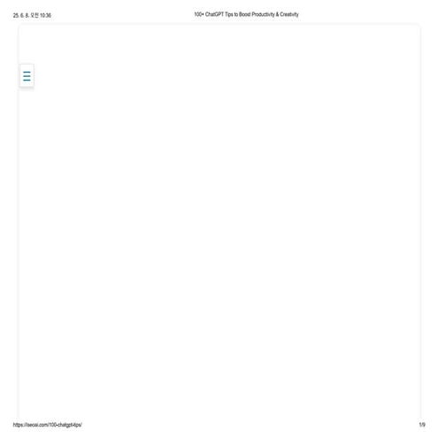 100+ ChatGPT Tips to Boost Productivity & Creativity.pdf