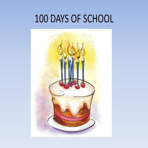 100 day of school | PPT