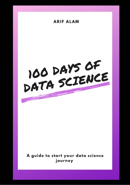 100_Days_of_Data_Science | PDF 100_Days_of_Data_Science | PDF