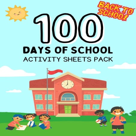 100 Days of School Activity Sheets Pack.pdf