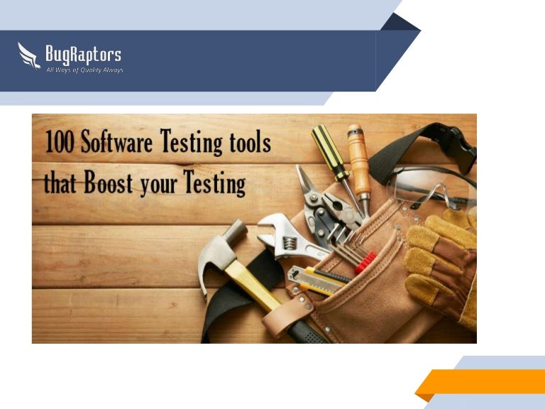 100 effective software testing tools that boost your Testing