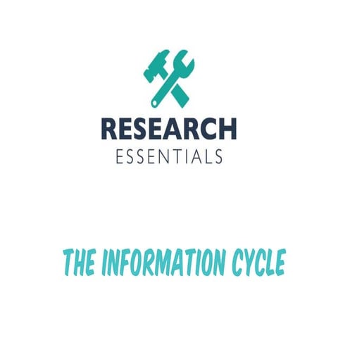The Information Cycle | PDF