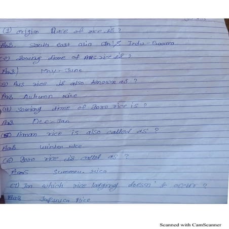 100 mcq question kharif crop | PDF