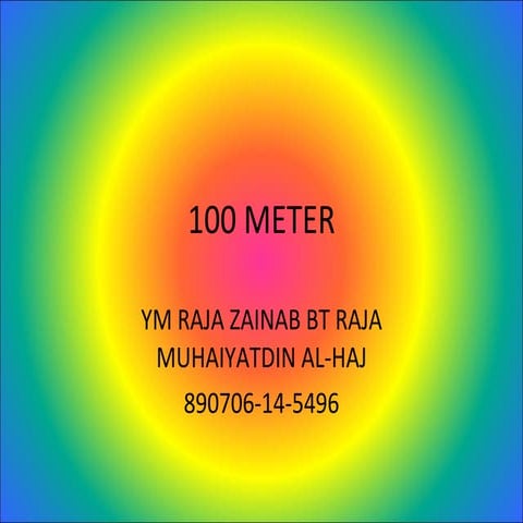 100 meter | PPT