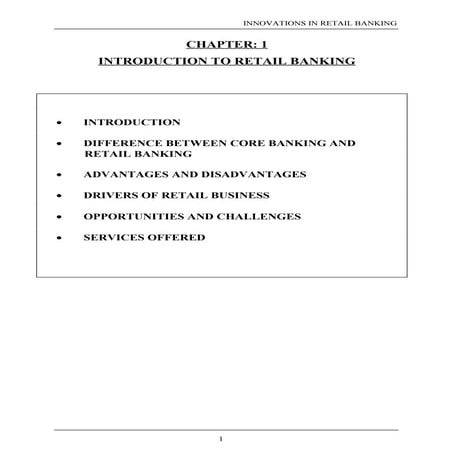 Retail Banking In India | DOC