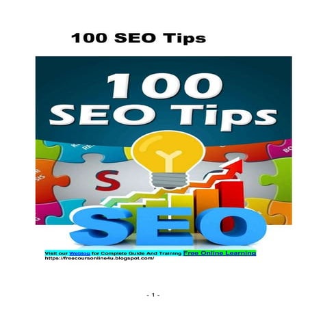 100 seo tips | PDF