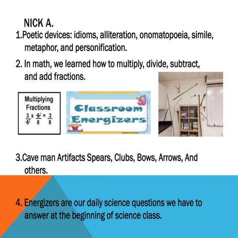 The Children's School: 100th day of school presentation (created by our ...