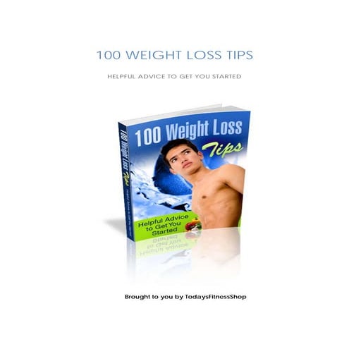 100 weight loss_tips get your diet plan | PDF