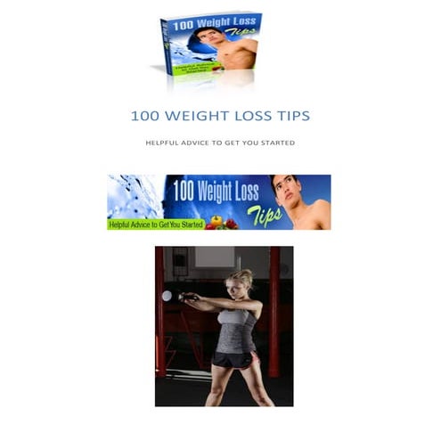 How can I lose weight | PDF