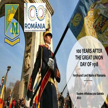 100 Years after The Great Union Day | PPTX