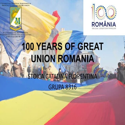 100 Years after The Great Union Day | PPTX