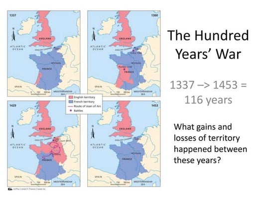100 years war | PPTX